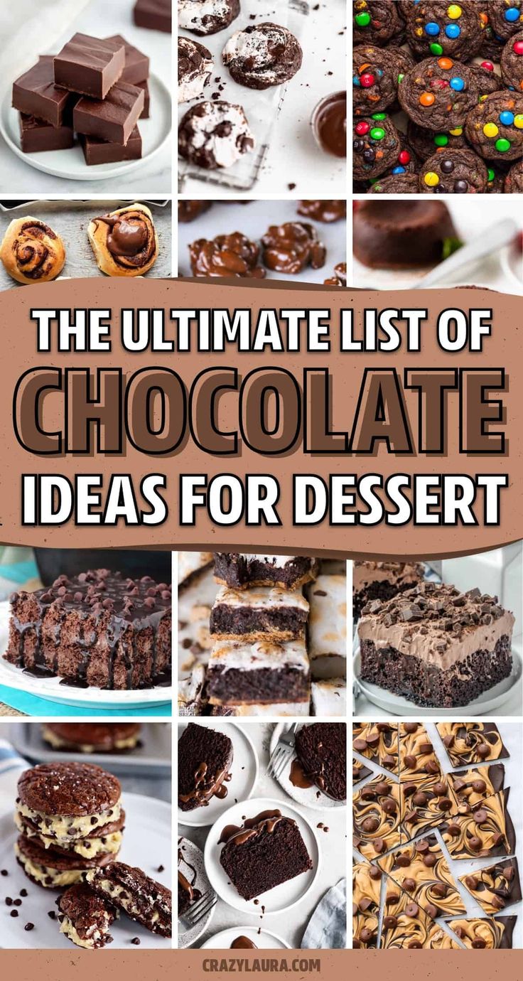 35 Best Chocolate Dessert Recipes