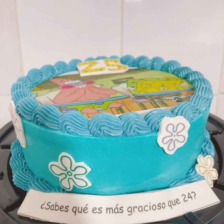 Pastel Bob Esponja