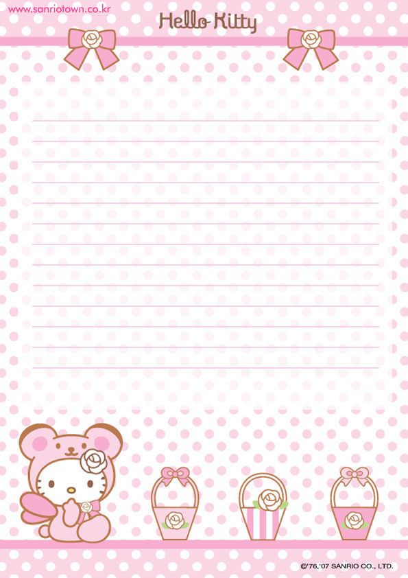 Hello Kitty Printables Hello Kitty Hello Kitty Wallpaper