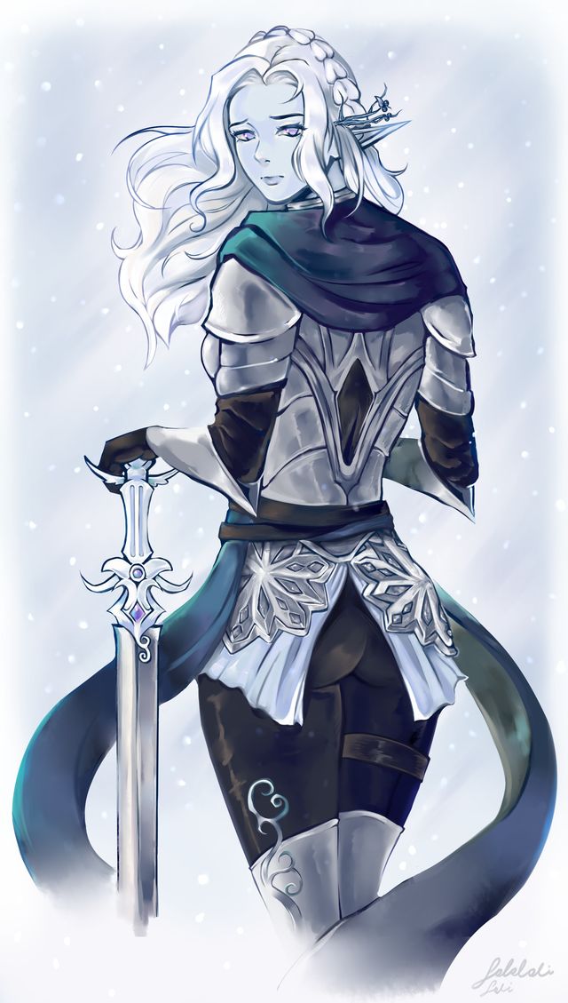 Winter Eladrin Fey Dnd Monsters Eladrin Winter Dungeoncrawling Dnd Monsters Feywild
