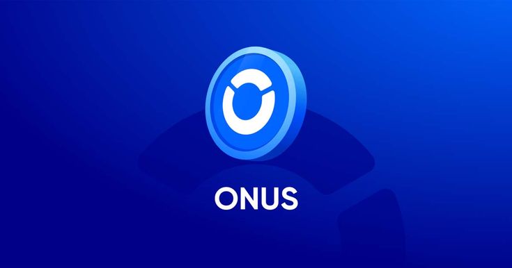 the logo for onus is shown against a blue background the logo for onus is shown against a blue background