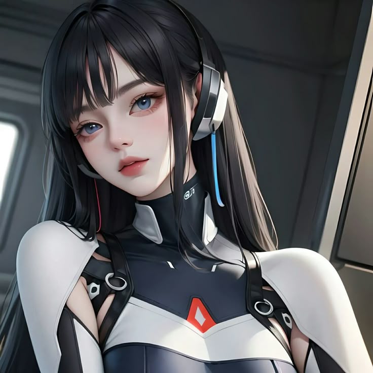 Pin Di Digital Drawing Gadis Animasi Gambar Wajah Kartun Ilustrasi Gadis