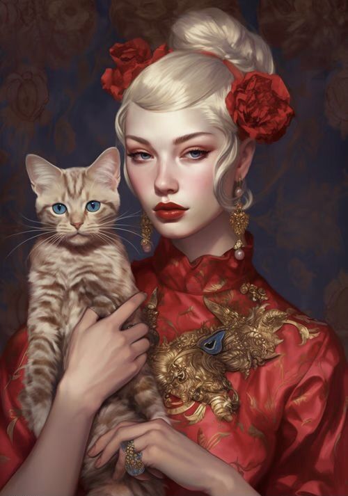 Pin De Ksenika En Фэнтези Digital Art Arte Del Retrato Obras De