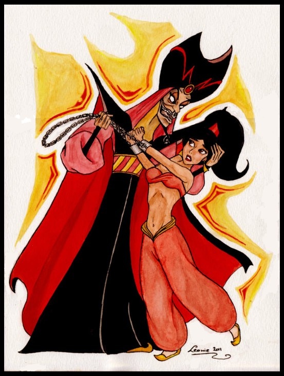 Jafar And Jasmine Dark Disney Disney Art Disney Jasmine