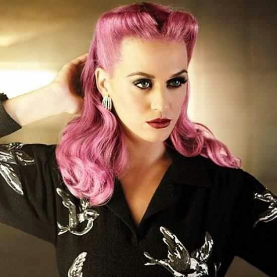 Pink Retro Hairstyles Vintage Hairstyles Rockabilly Hair
