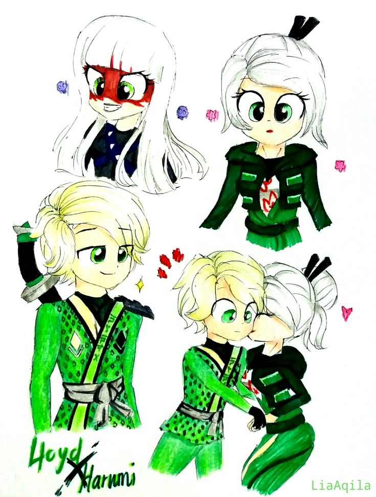 Ninjago Lloyd X Harumi By Liaaqila This Is Adorable Ninjago Lego Ninjago Movie Lego