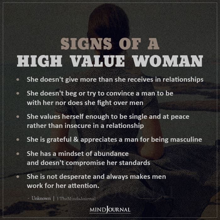 Signs Of A High Value Woman Strong Women Quotes High Value Woman
