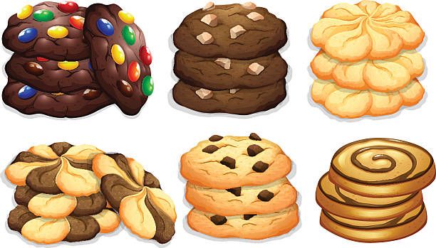 Background Of The Sugar Cookies Clip Art Vector Images Cookie