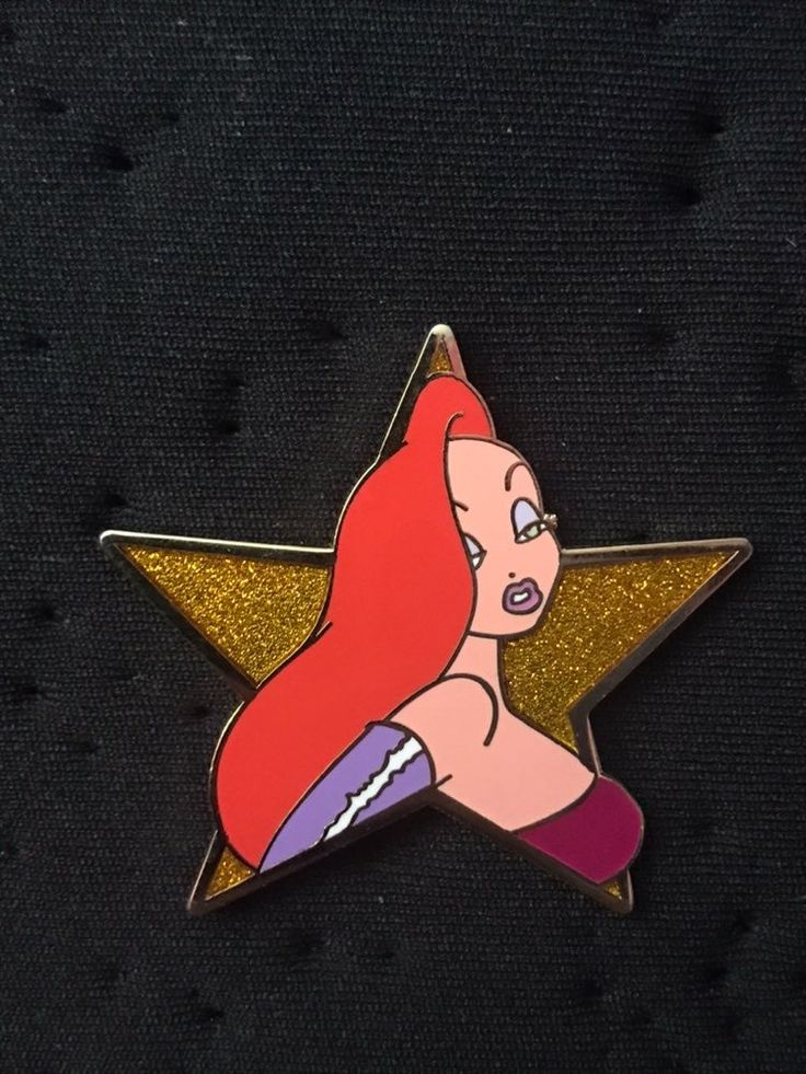 Disney Pin Jessica Rabbit Gold Star Le On Mercari Jessica Rabbit Jessica Rabbit Cartoon