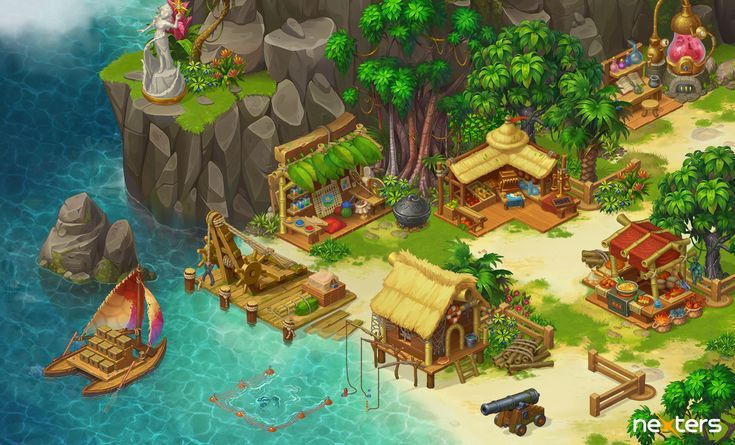 Beach map strategic arcade mobile game 2D art | Game art, Mobile art ... Beach map strategic arcade mobile game 2D art | Game art, Mobile art ...