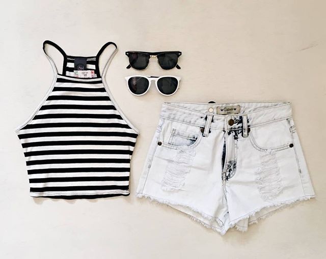 Pin By Carolina Castillo On • ♦ Blusas ♦ • Casual Shorts Womens