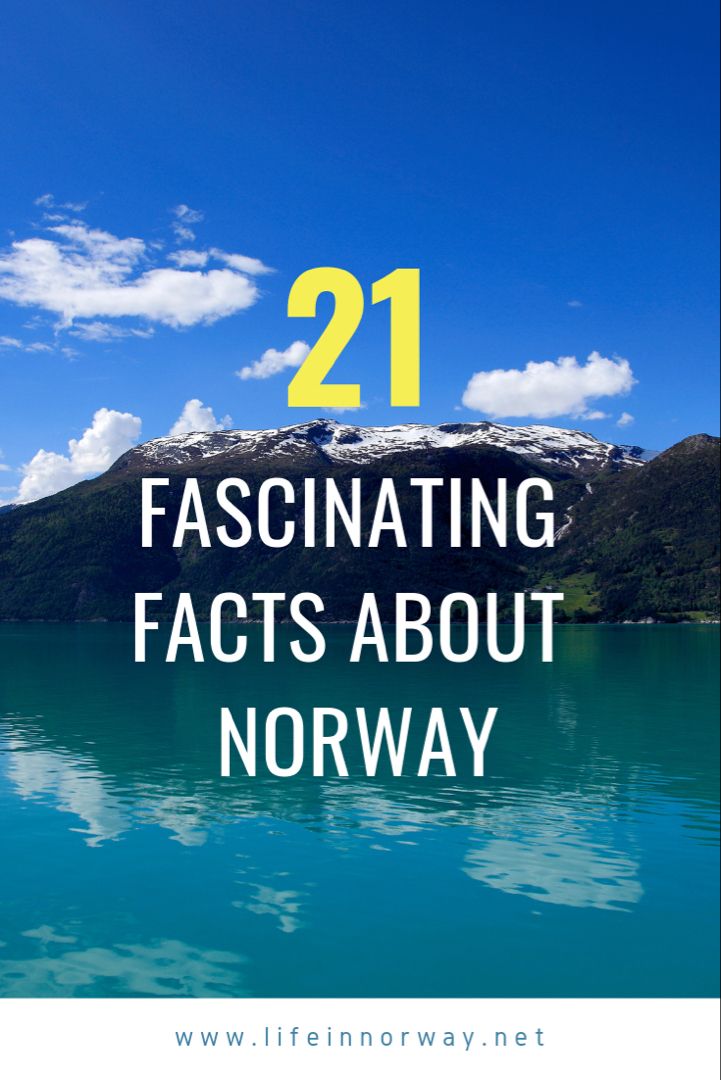 25 Fascinating Facts About Norway | Norway, Norway facts, Fun facts 25 Fascinating Facts About Norway | Norway, Norway facts, Fun facts