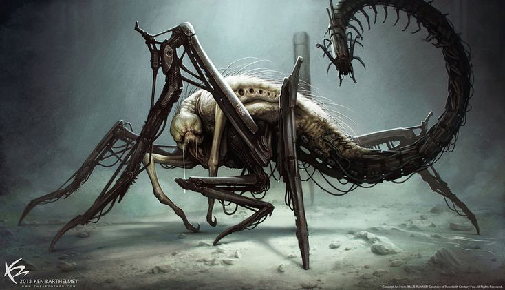 The Maze Runner - Griever Concept Art by KENBARTHELMEY on DeviantArt ... The Maze Runner - Griever Concept Art by KENBARTHELMEY on DeviantArt ...