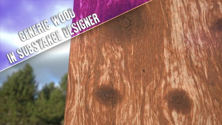 Creating Generic Wood in Substance Designer | Substances, Generic, Design Creating Generic Wood in Substance Designer | Substances, Generic, Design