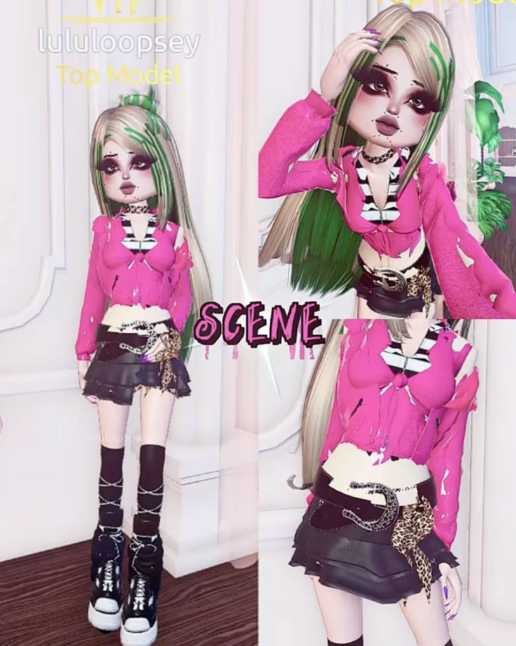Scene Dress To Impress In 2024 Dress To Impress Scene Outfit Scene Dress