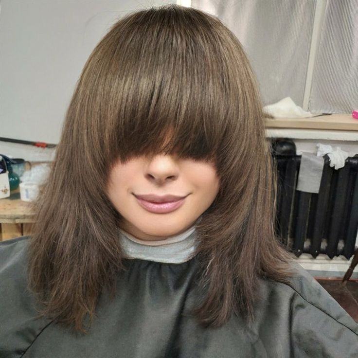 Pin On Bangs Covering Both Eyesblinding Bangs Thick Hair Styles Silky Hair Hair Cuts
