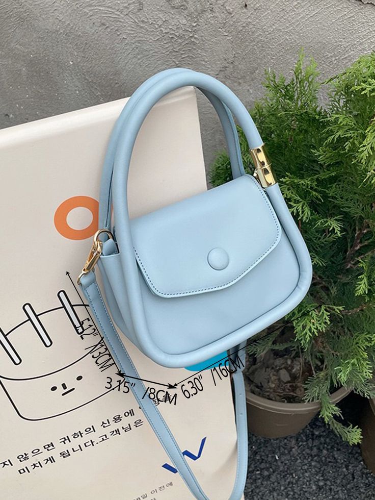 Mini Minimalist Snap Button Saddle Bag Mini Minimalist Snap Button Saddle Bag