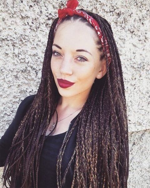 23 Gorgeous Ways To Wear Box Braids Box Braids Hairstyles Braided
