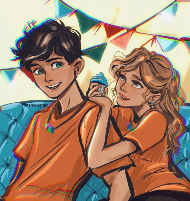 Percy And Annabeth Fanart By Sarah Moustafa Smoustart Percy Jackson Percy Jackson Art