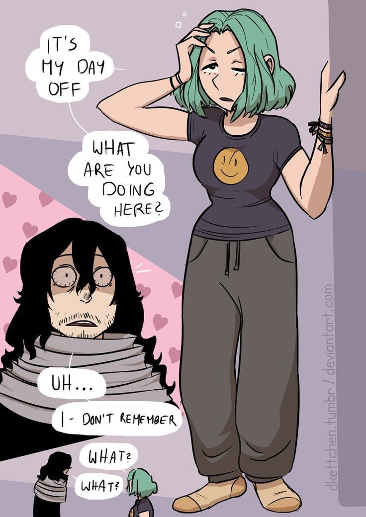 Aizawa Shouta X Emi Fukukado Radiergummi Kopf X Witz Boku No Hero Academia Ms Joke My