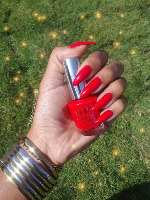 Opi Unrepentantly Red Opi Red Opi Infinite Shine Red Nails