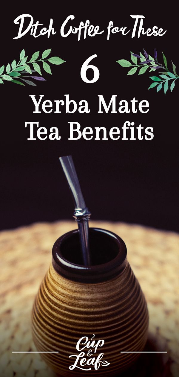 a cup with a straw in it and the words, 6 verbba mate tea benefits a cup with a straw in it and the words, 6 verbba mate tea benefits