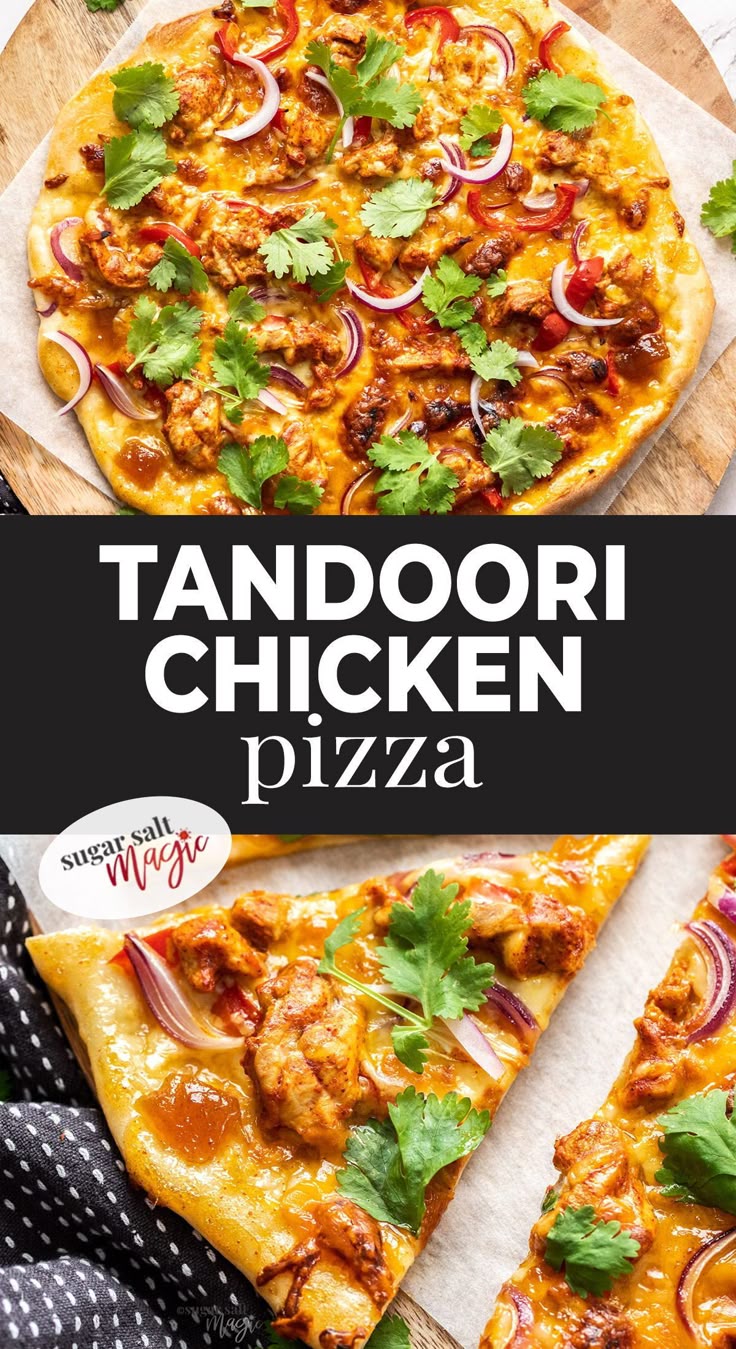 Tandoori Chicken Pizza Recipe Tandoori Chicken Pizza Recipe