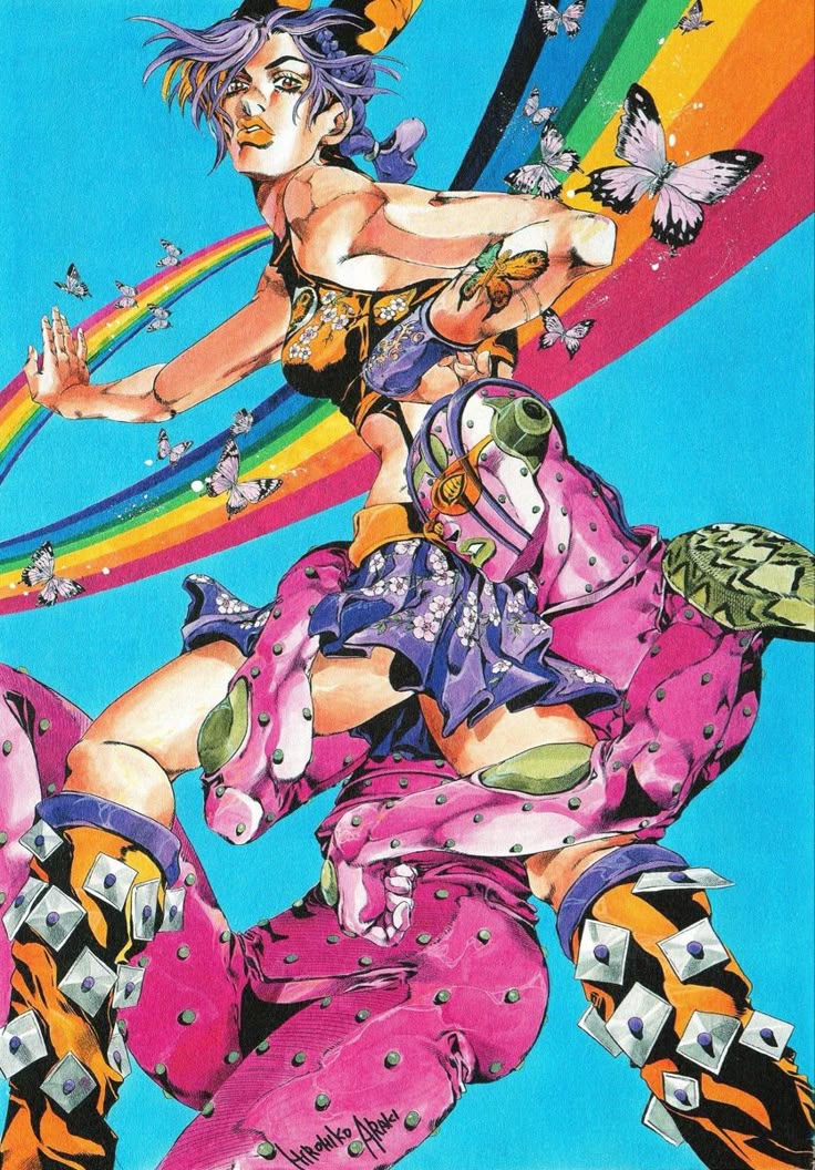 Pin By Alex On Araki Work Jojo Anime Jojos Bizarre Adventure Manga Art