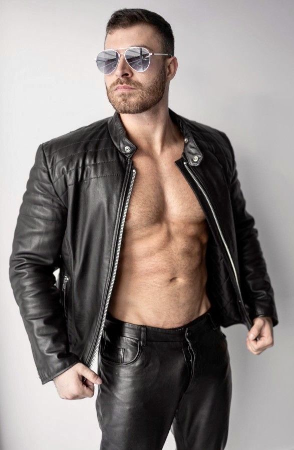 Leather Fashion Men Leather Jeans Men Mens Leather Clothing Leather Gear Black Leather Mens
