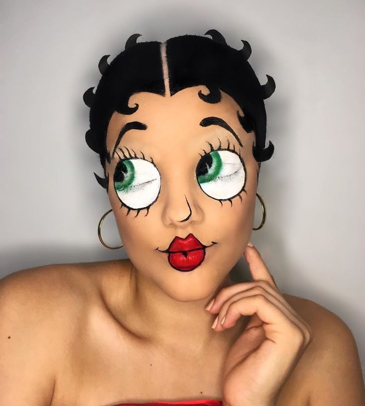💁🏻♀️self Taught Makeup Artist On Instagram “ ️ Betty Boop 🥰 I Wanted