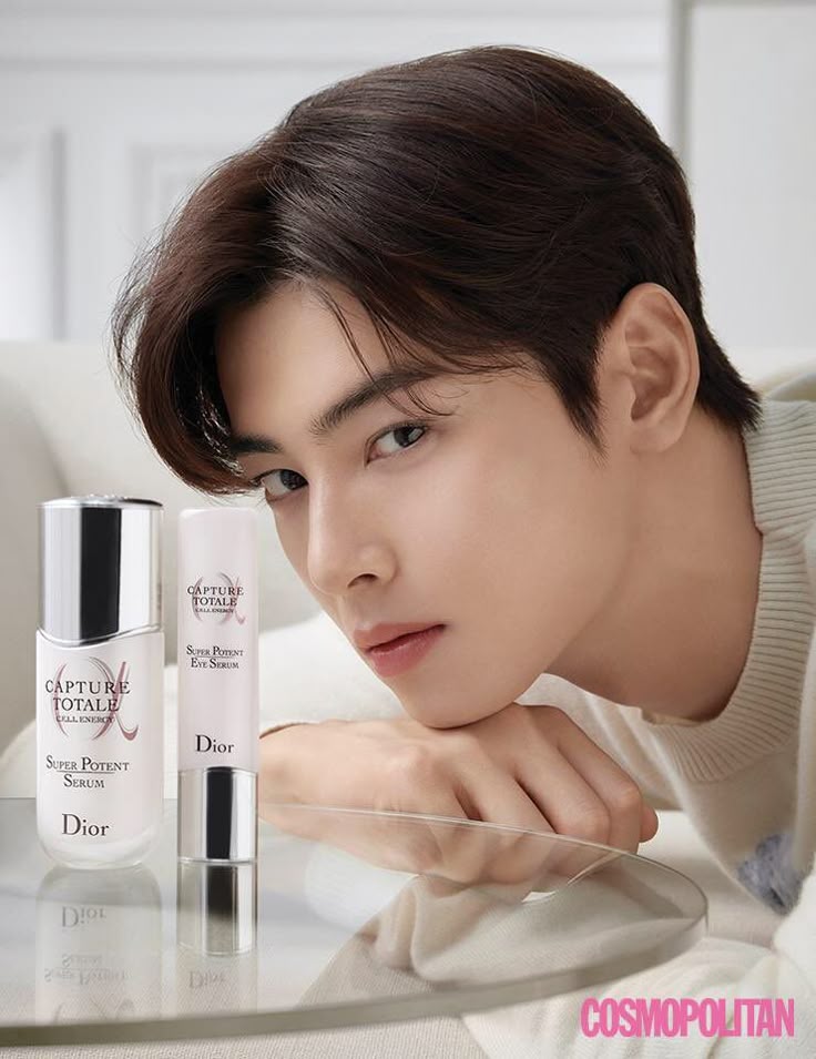 Cha Eun Woo 차은우 Daily On Twitter Cha Eun Woo Dior Beauty Skin Care