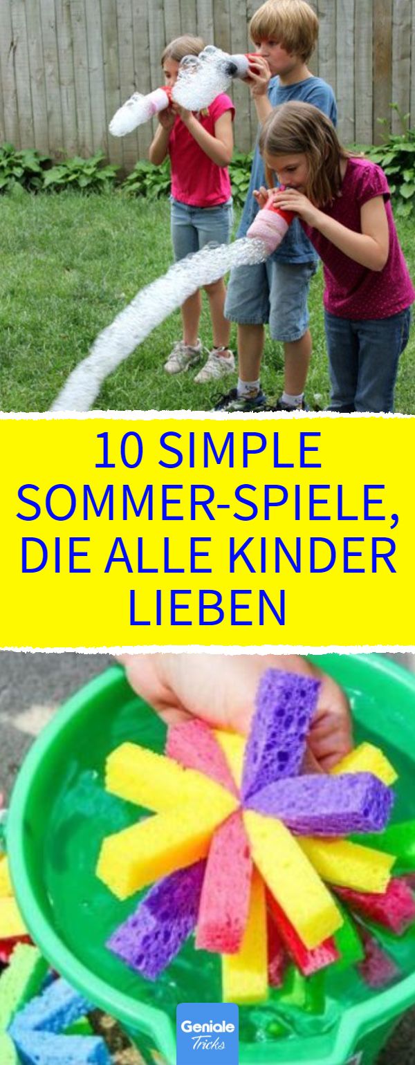 10 Sommerspiele Für Den Nächsten Kindergeburtstag Kinder Geburtstag