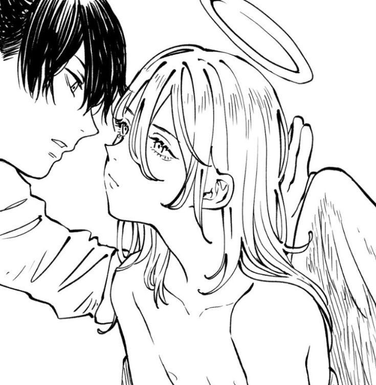 парные авы бензопила 22 Angel And Devil Matching Profile Pictures Icon
