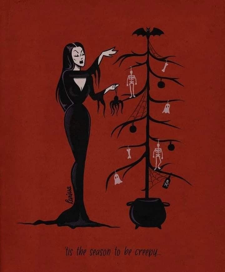 Pin By Alison Ehrick On Goth Christmas Christmas Horror Scary Christmas Creepy Christmas