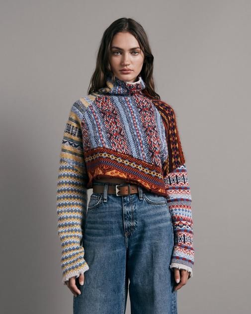 Buy the Hollis Wool Fair Isle Turtleneck | rag & bone | Turtle neck ... Buy the Hollis Wool Fair Isle Turtleneck | rag & bone | Turtle neck ...