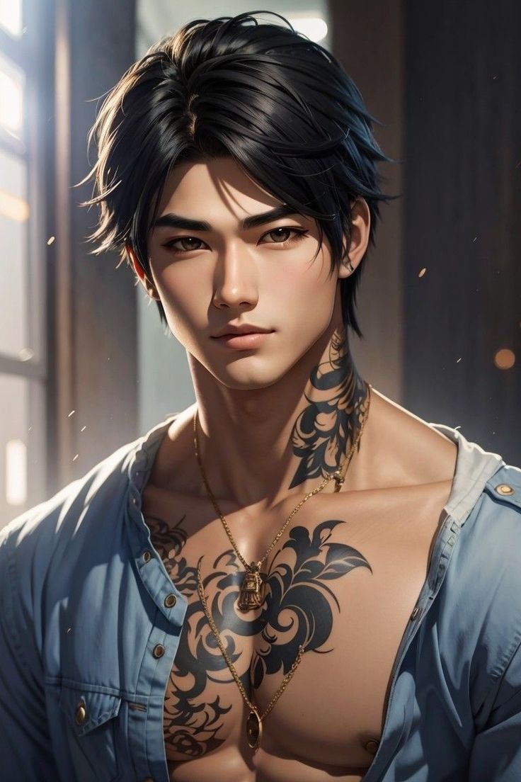 Pin By Victoria Morris On Characters In 2024 Anime Guys Shirtless Character Portraits
