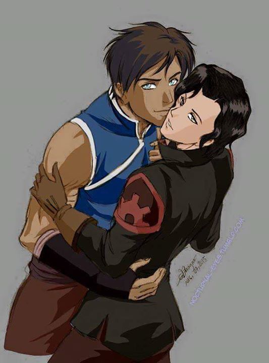 Korra And Asami Avatar Aang Avatar Korrasami