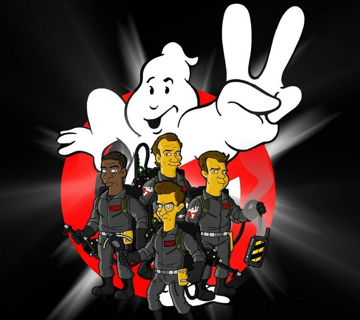 Ghostbusters Ghostbusters Simpsons Characters The Real Ghostbusters