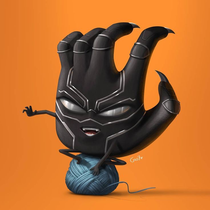 Gustavo Chinaide On Instagram Black Handy Panther Rawr 🐯 Handyheroes Blackpanther
