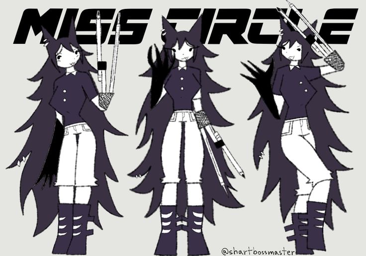 Miss Circle Times 3 In 2024 Fan Art Drawing Fan Art Drawings