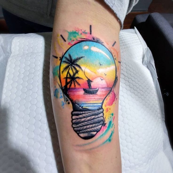 35 Beach Tattoo Ideas That Capture Paradise | Beach tattoo, Small beach ... 35 Beach Tattoo Ideas That Capture Paradise | Beach tattoo, Small beach ...