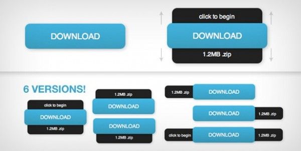 6 Animated Download Buttons Htmlcss 6 Animated Download Buttons