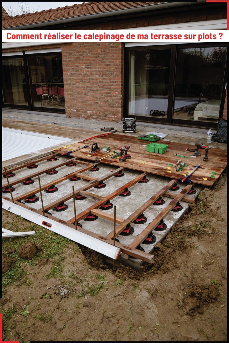 Calepinage Terrasse Sur Plots Terrasse Terrasse Sur Plots Terrasse Bois