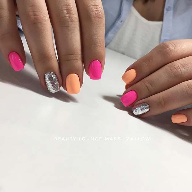 43 Neon Nail Designs That Are Perfect For Summer Stayglam Neon Nail Designs Neon Nails