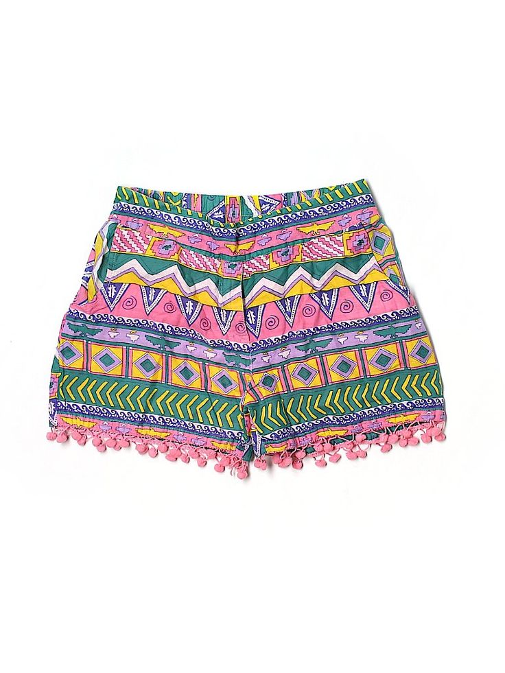 Zandl 100 Cotton Print Light Pink Shorts Size M 77 Off Light Pink Shorts Pink Shorts Shorts
