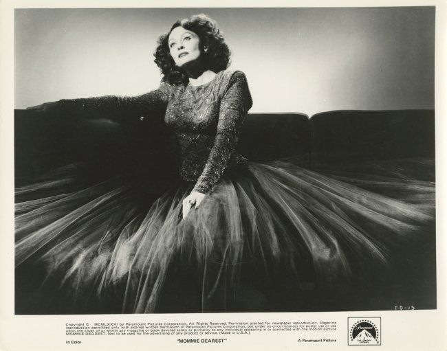George Hurrell Photographs Of Faye Dunaway As Joan Crawford In Mommy
