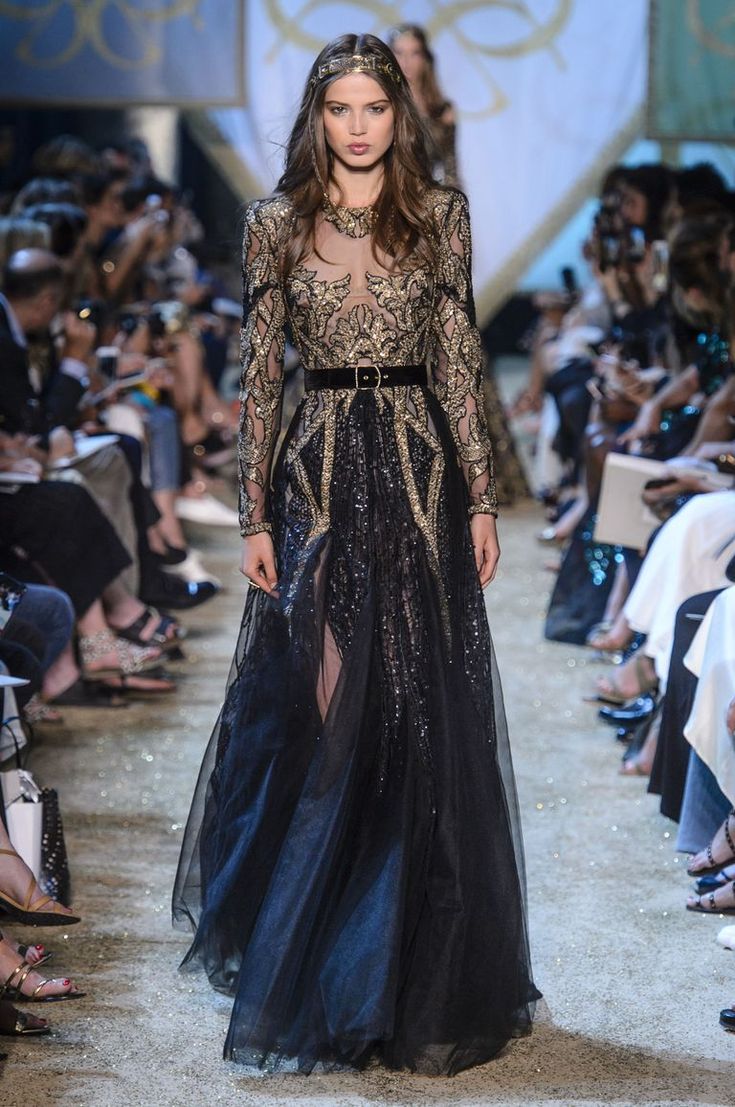 See Every Fantastical Look From Elie Saabs Fairytale Couture Show