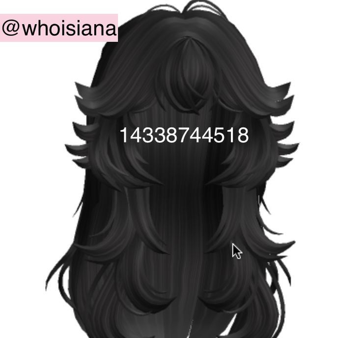 Pin By 𝐬𝐞𝐤𝐬666༒☣️ On речі роблокс Black Hair Roblox Messy Hairstyles Black Hair Id Roblox