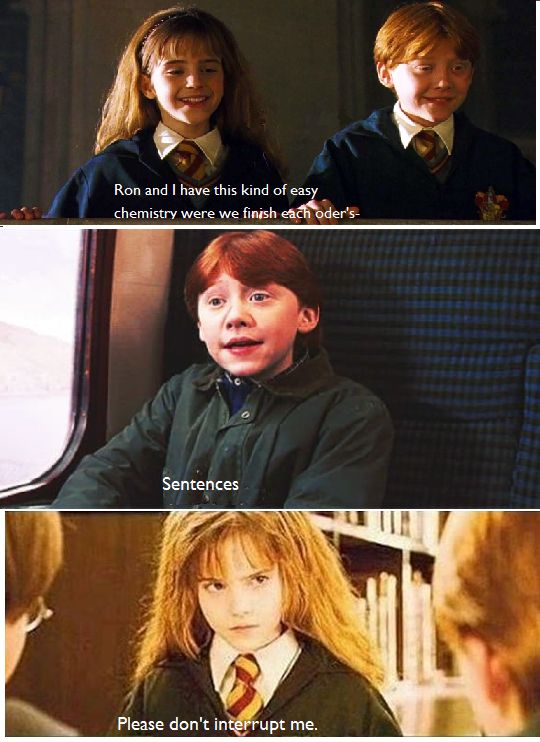 I Love Hermione And Ron Harry Potter Funny Harry Potter Memes Harry Potter