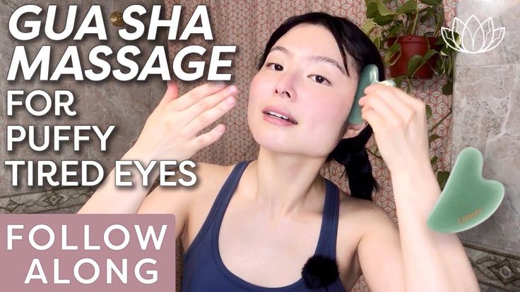 Gua Sha Massage For Puffy Tired Eyes Follow Along ♡ Lémore ♡ Youtube Gua Sha Facial